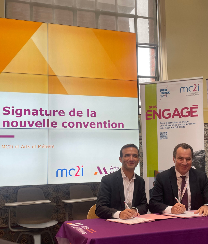 mc2i et Arts et Métiers : Un partenariat renouvelé jusqu’en 2027 sur l’expertise Gestion ...